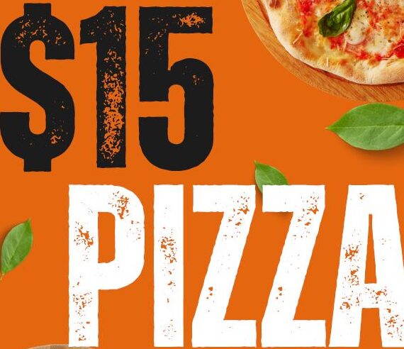 $15 Pizza - Bayside Brasserie